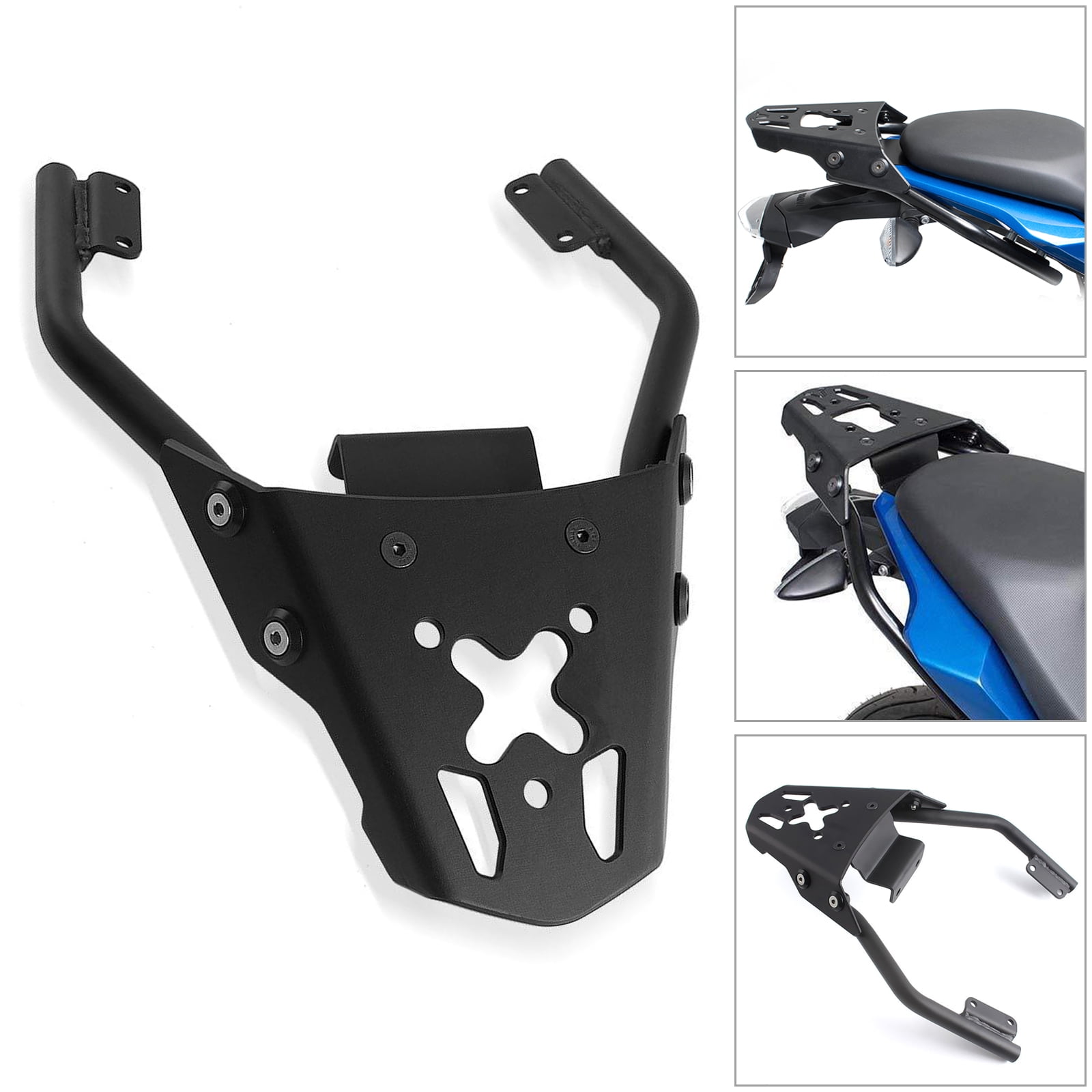 Motor Genic Black Rear Luggage Rack Tail Shelf Frame For BMW G310R 2017 ...