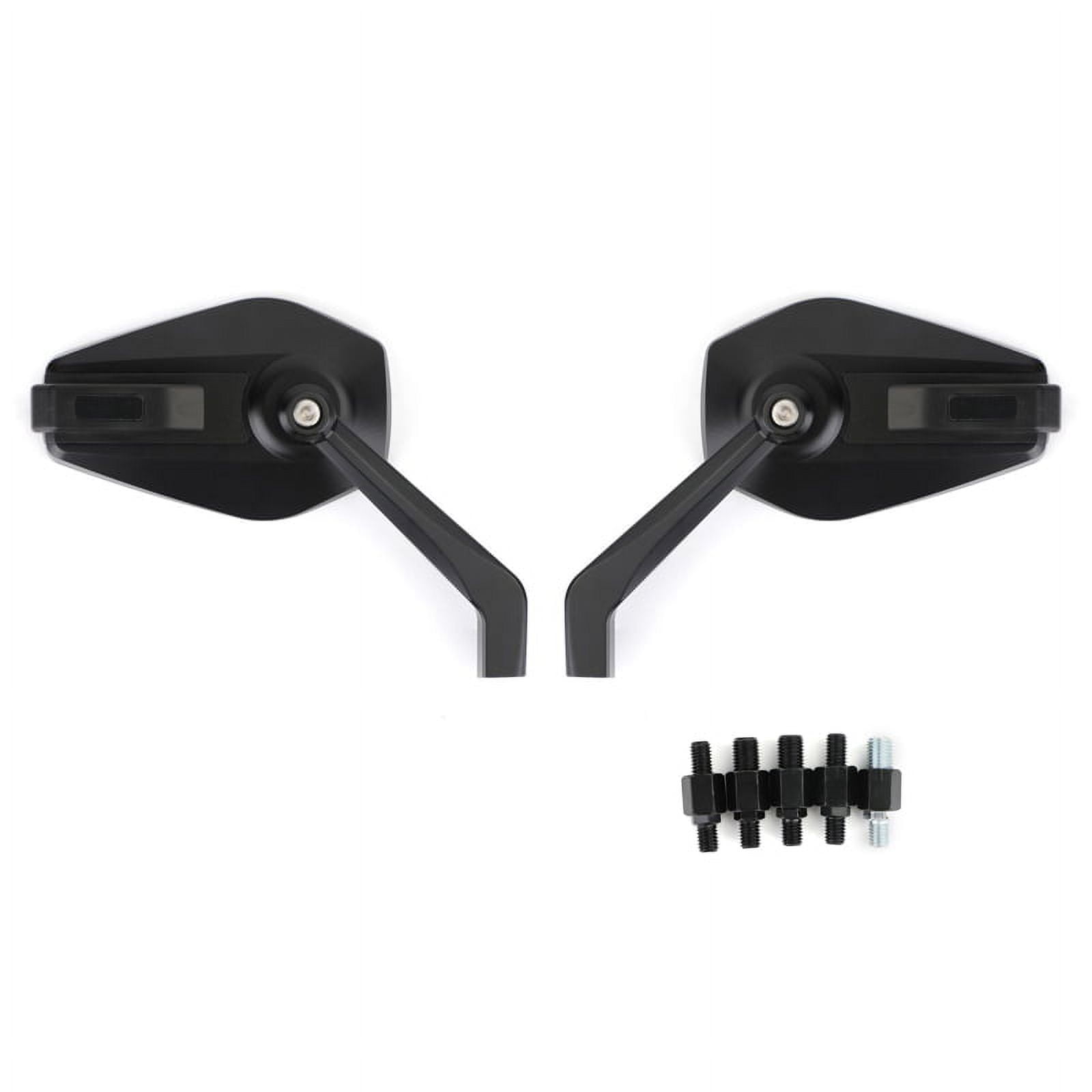 Motor Genic CNC ALU 8mm 10mm UNIVERSAL Motorcycle Rearview Mirror for ...