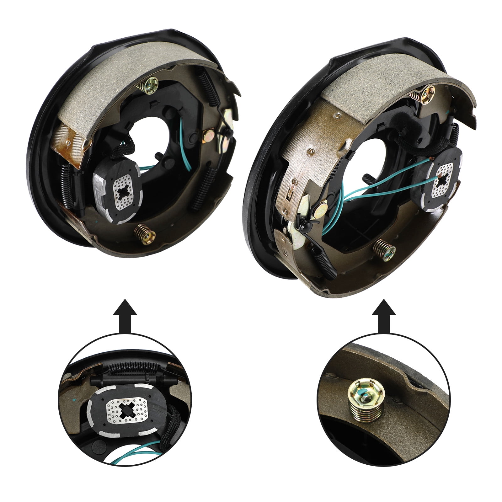 Motor Genic Electric Trailer Brake Kit-10"-Left and Right Hand ...
