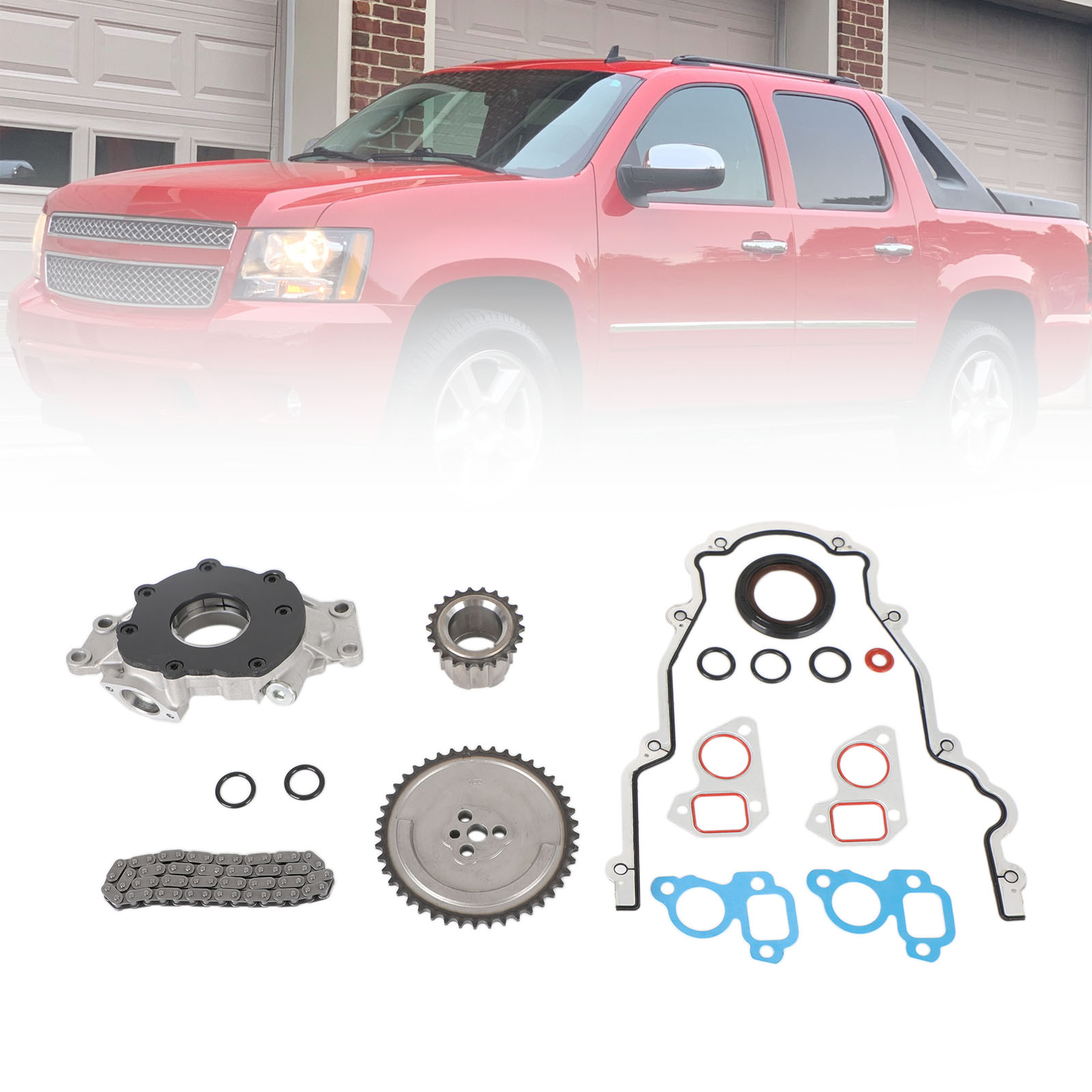Motor Genic M295 Oil Pump Timing Chain Gasket for Chevrolet GM 4.8L 5 ...