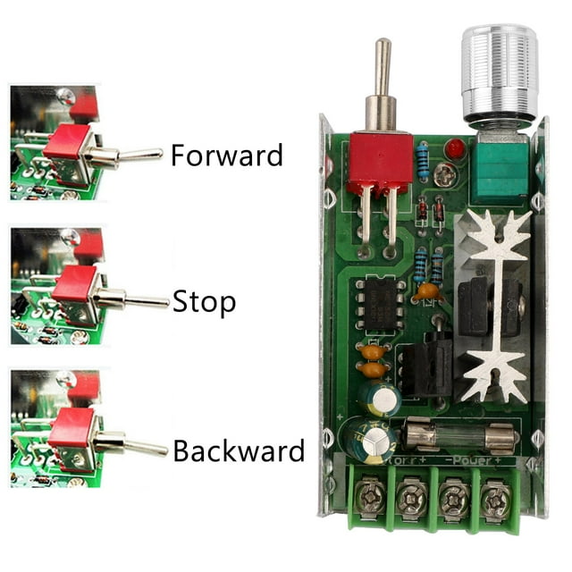 Motor Genic Speed Controller Reversible PWM Reversing Control Switch 12 ...