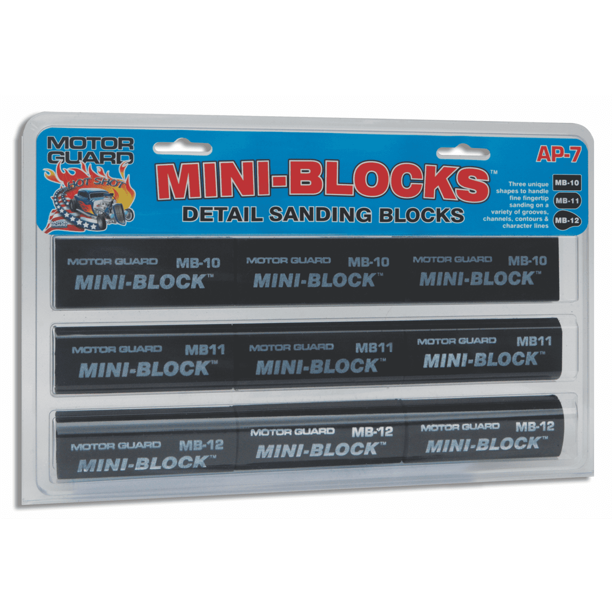 Motor Guard Mini-Block Assortment of 3 Sanding Blocks - Walmart.com