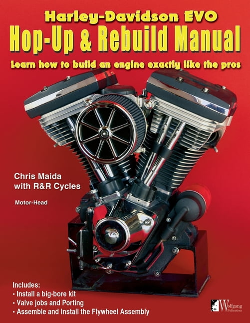 Motor-Head Harley-Davidson Evo, Hop-Up & Rebuild Manual: Learn how to ...