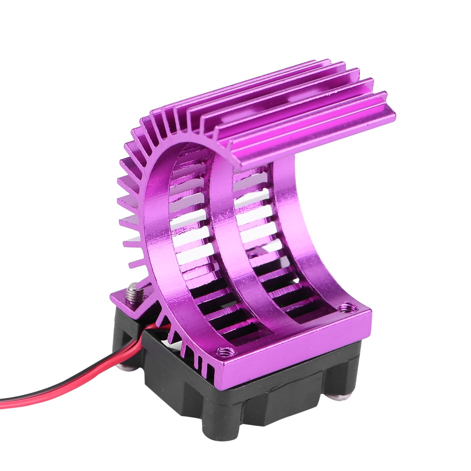 Motor Heat Sink, Model Accessory Heat Sink With Cooling Fan for 1/10 ...