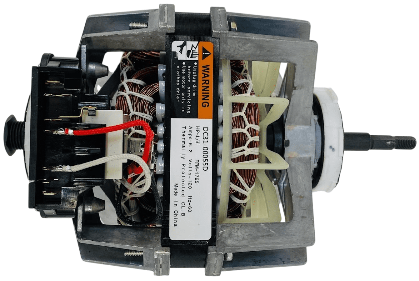 Clothes Dryer Motor fits Samsung, AP4578635, PS4204645, DC31-00055A ...