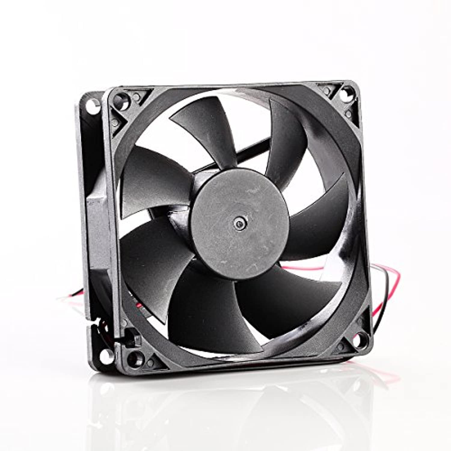 Motor-One DC Cooling Fan 12V 0.22A, 45 CFM 2600 RPM, 80mm x 25mm 220mA ...
