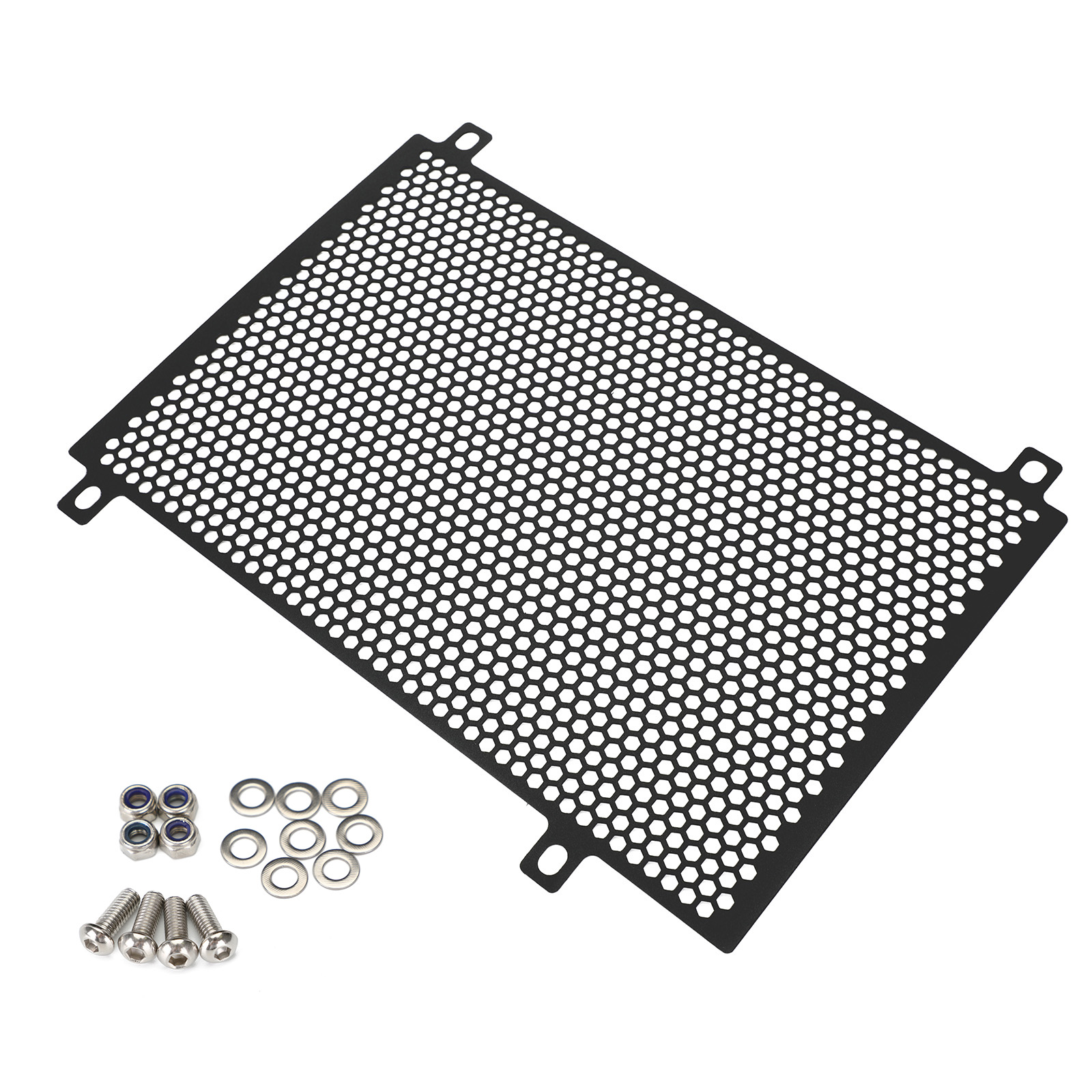 Motor Radiator Grill Guard Cover Protector Black For Kawasaki Ninja ZX ...