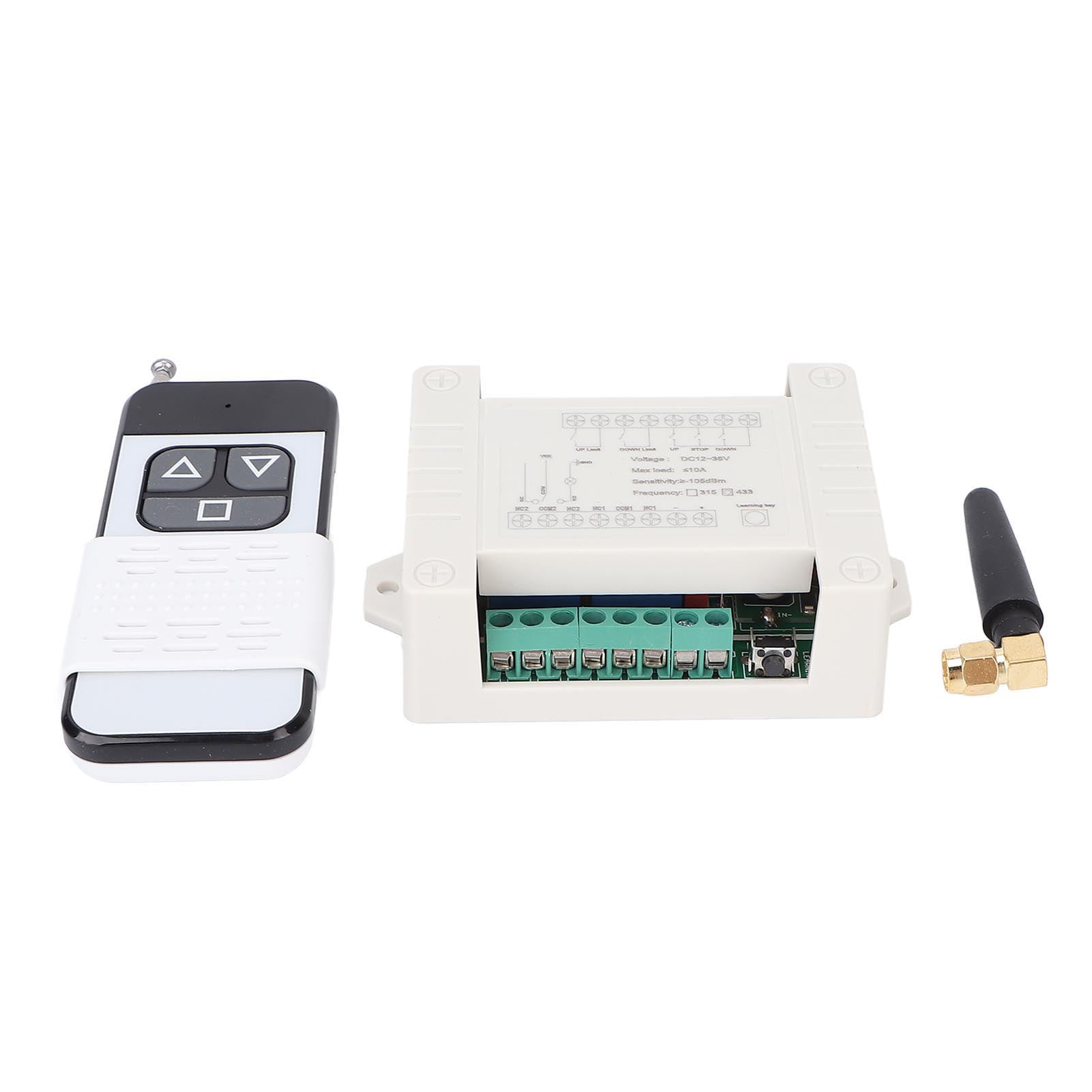 Motor Remote Control Switch DC 12V 24V 36V 433MHz Adjustable Motor ...