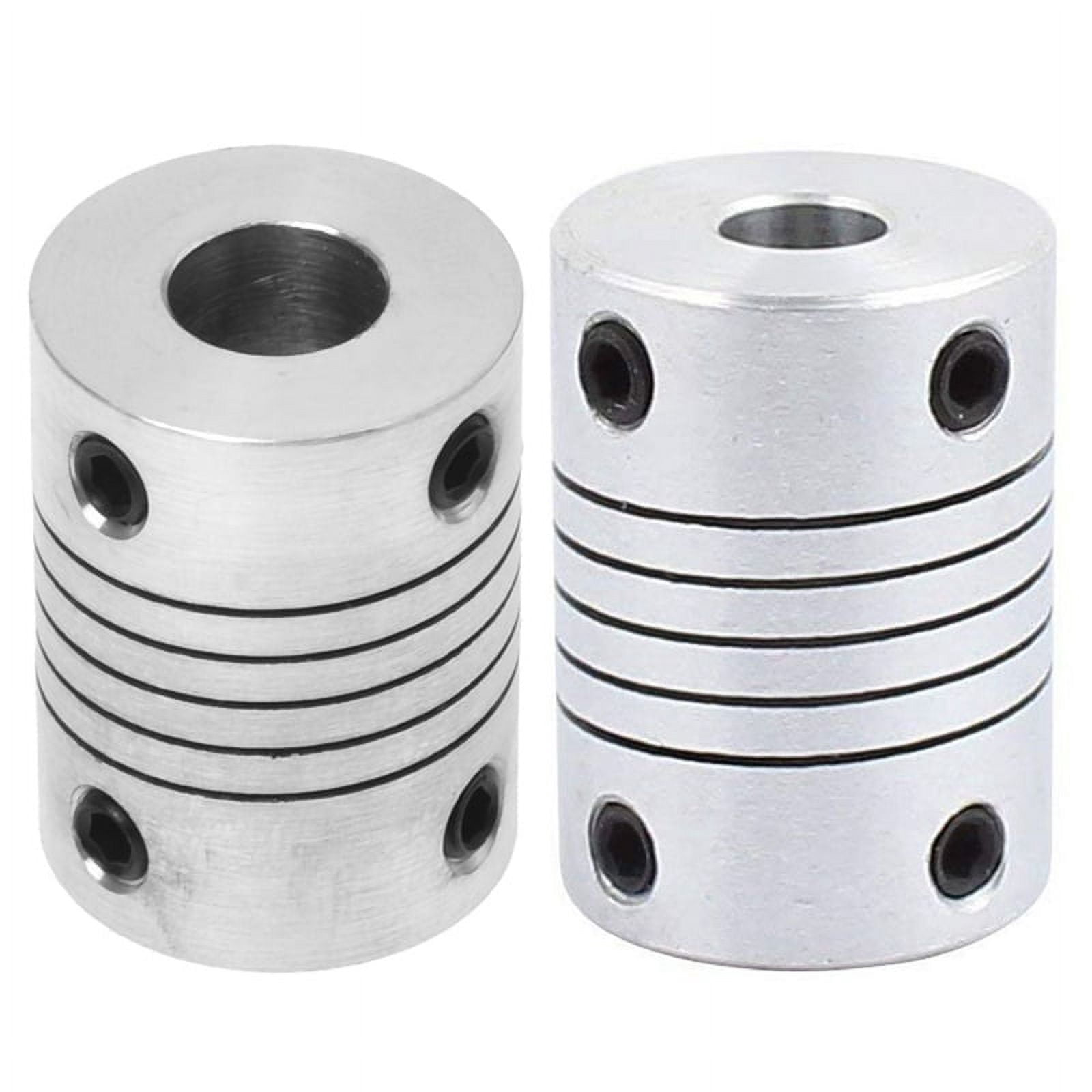 Motor Shaft 8mm to 8mm Joint Helical Beam Coupler & Shaft Coupling 25mm ...