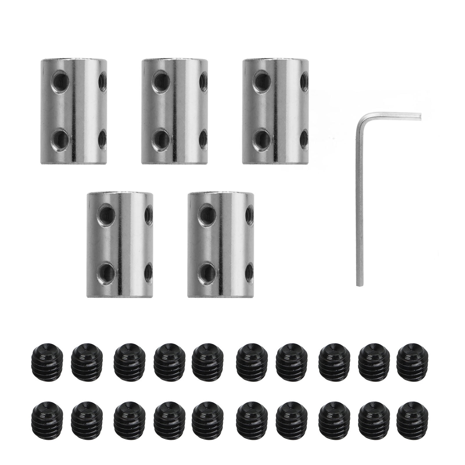 Motor Shaft Coupling Set, 5-8mm Motor Coupler, 14mm Diameter, 22mm ...