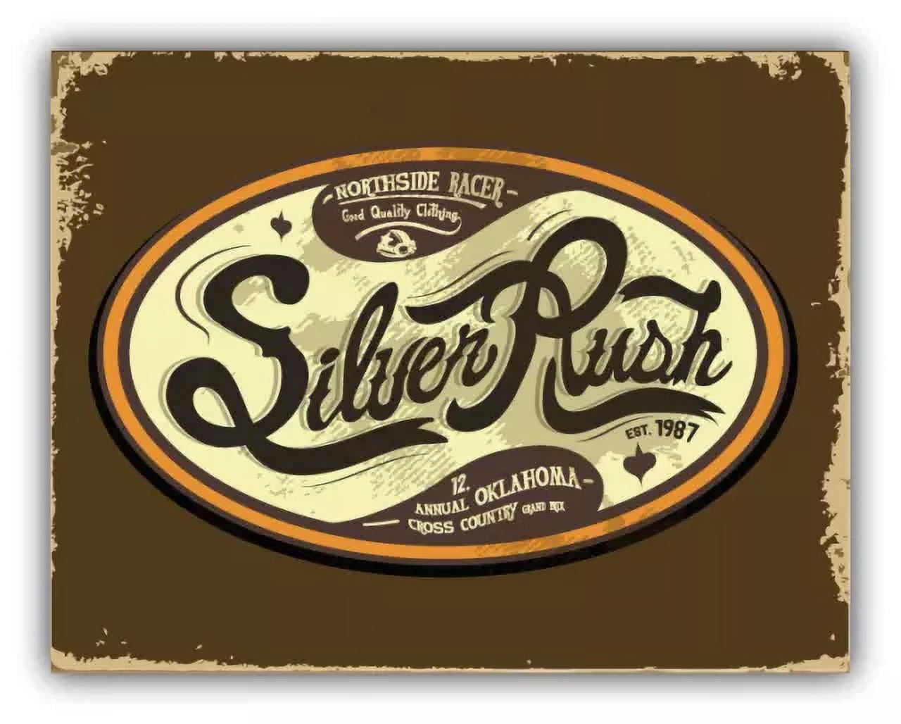 Motor Silver Rush Car Sticker Phone Decal Water Bottle Stickers Car ...