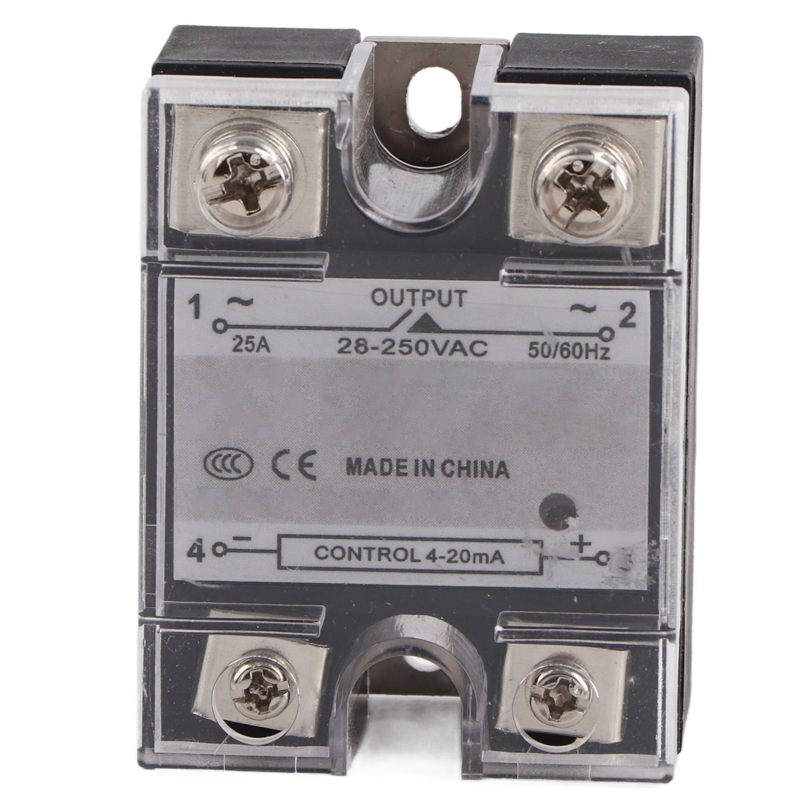Motor Solid State Relay, Ssr 4‑20Ma Input To 28‑250V Ac Solid State ...