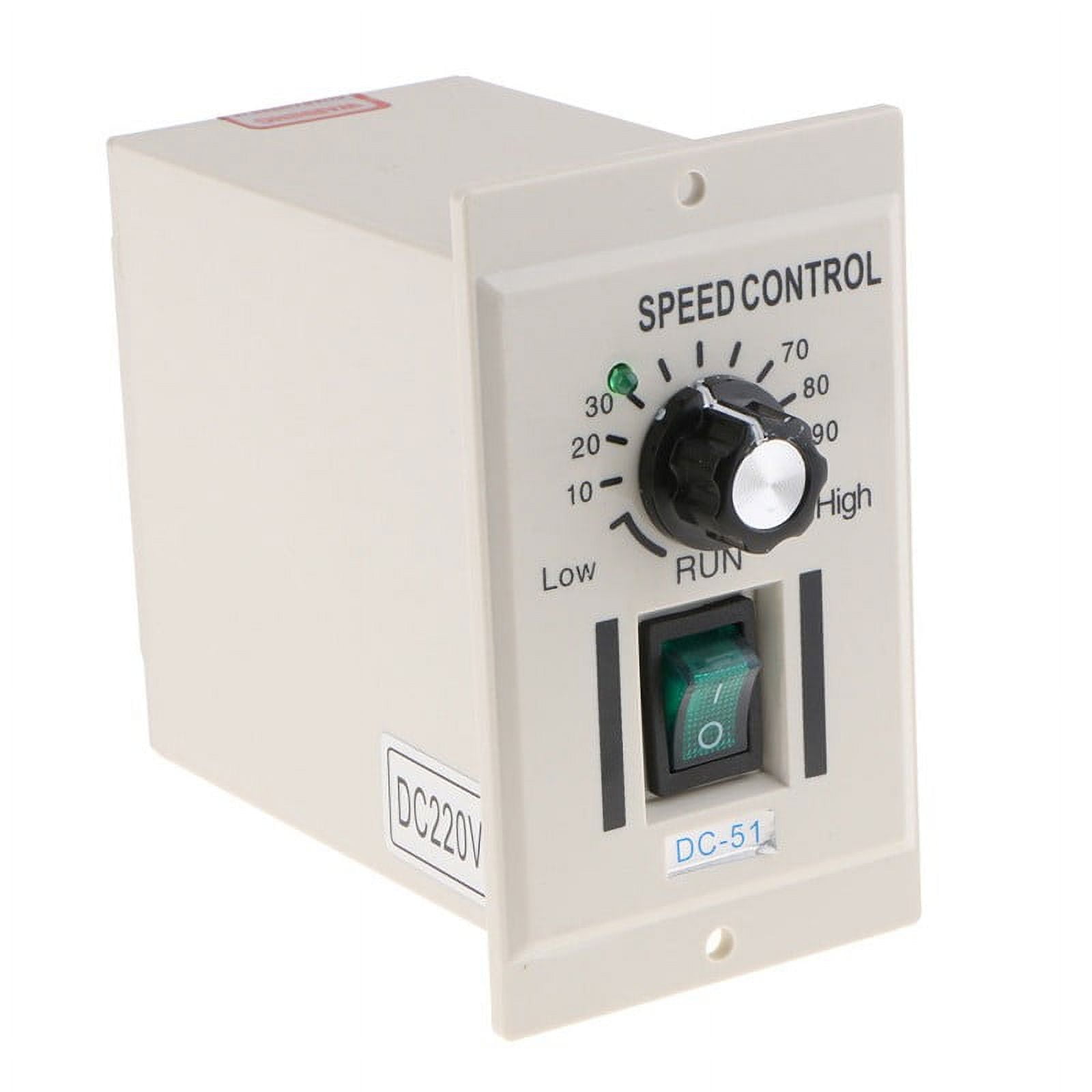 Motor Speed Control Controller AC 220V DC 0-180V Adjustment For DC 0 ...