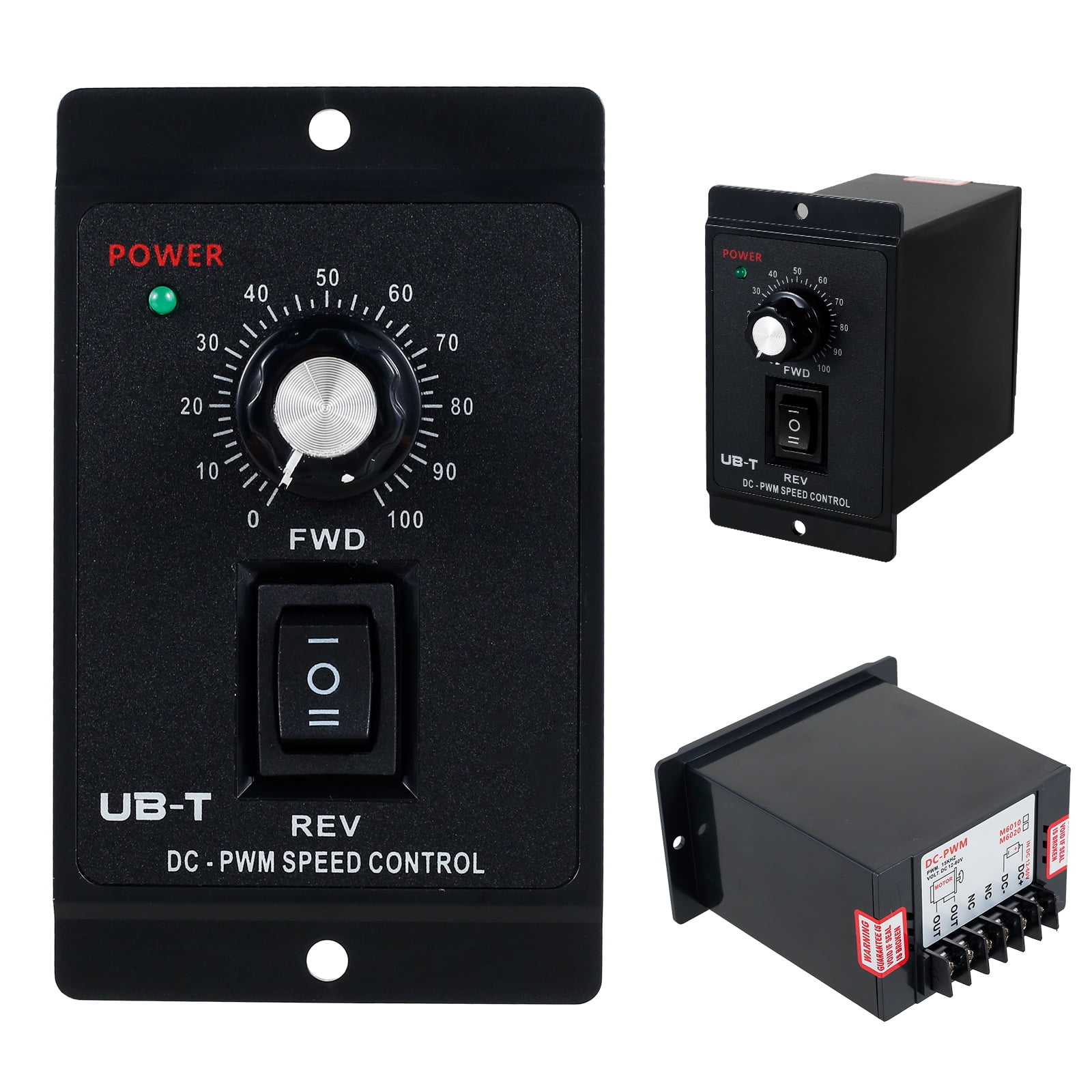 Motor Speed Controller DC 12-60V Motor Speed Regulator PWM Variable ...