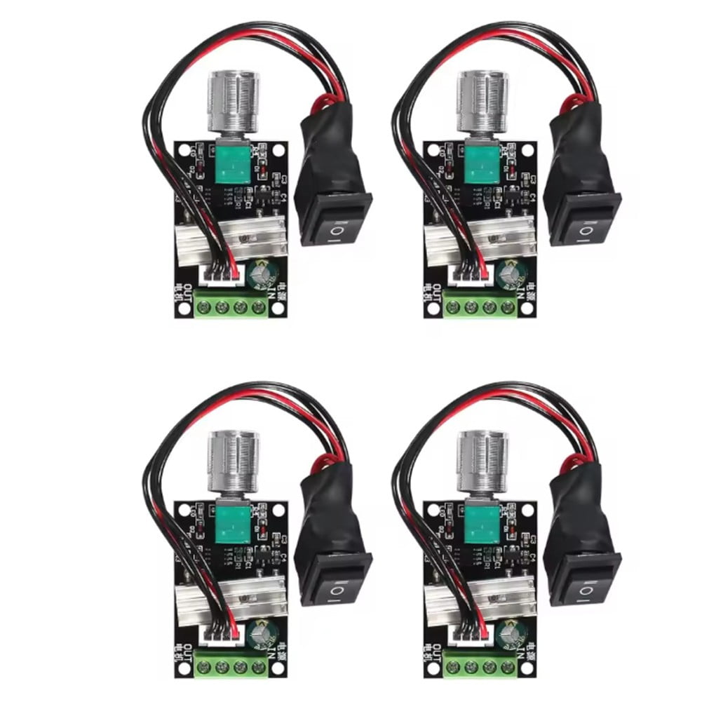Motor Speed Controller DC 6-28V 3A Switch Forward and Reverse Control ...