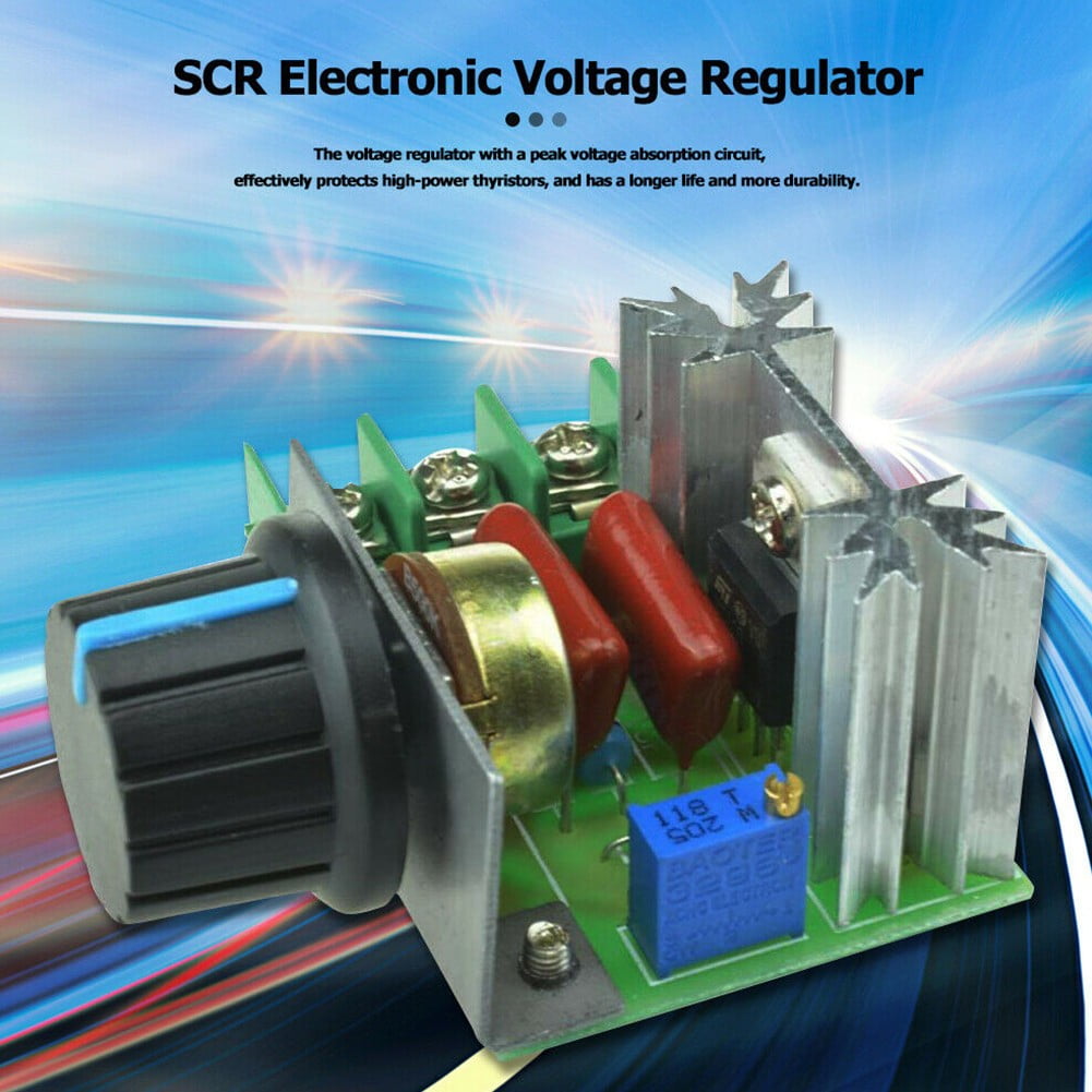Motor Speed Controller Dimmer Dimming Electronic Regulator Uses Thyristor - Walmart.com