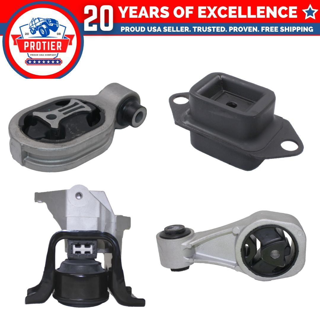 Motor & Torque Strut & Trans Mount 4PCS Fit 11-17 Nissan Juke 1.6L FWD ...
