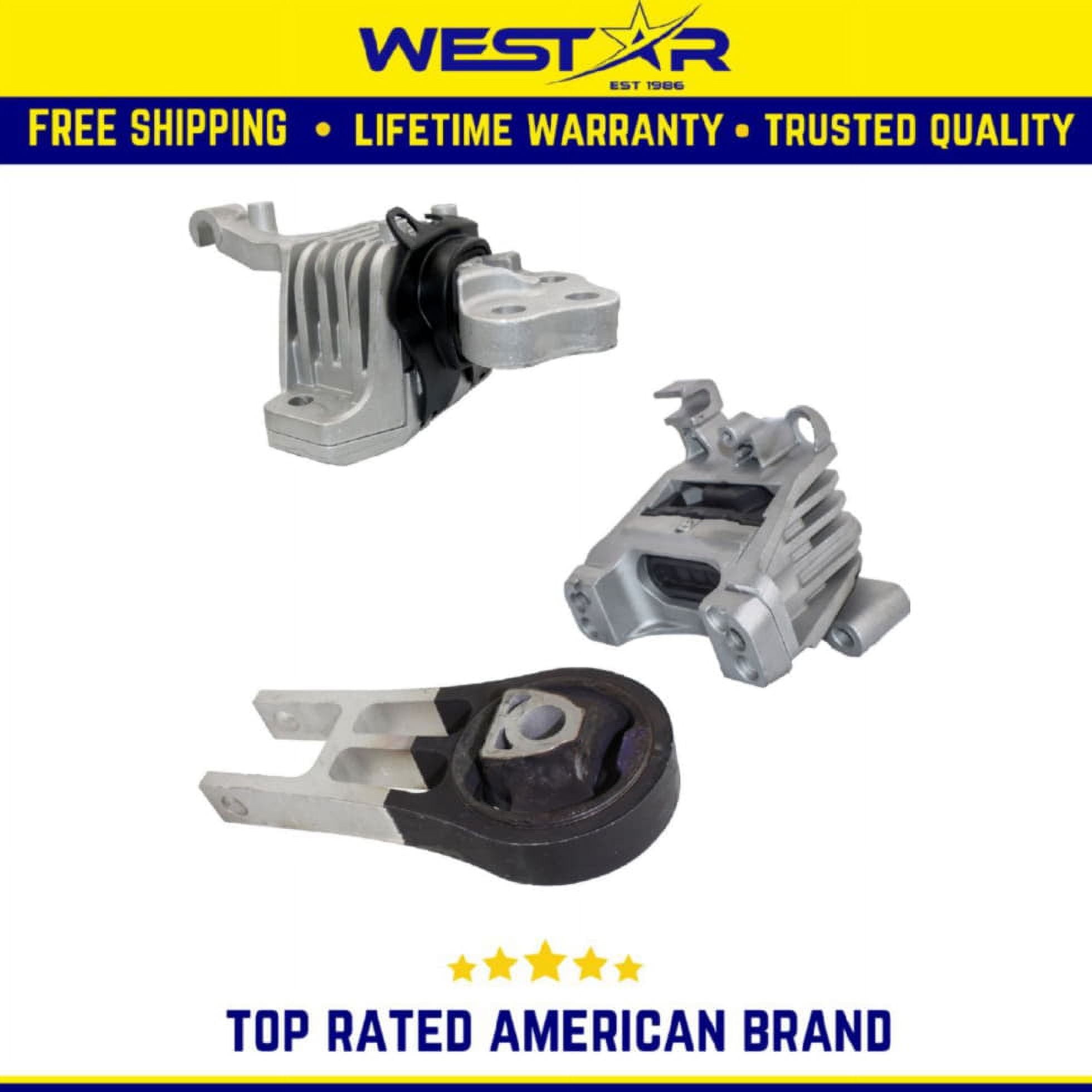 Motor /Trans Mount 3PCS Compatible for 14-19 Jeep Cherokee 3.2L/15-17 ...