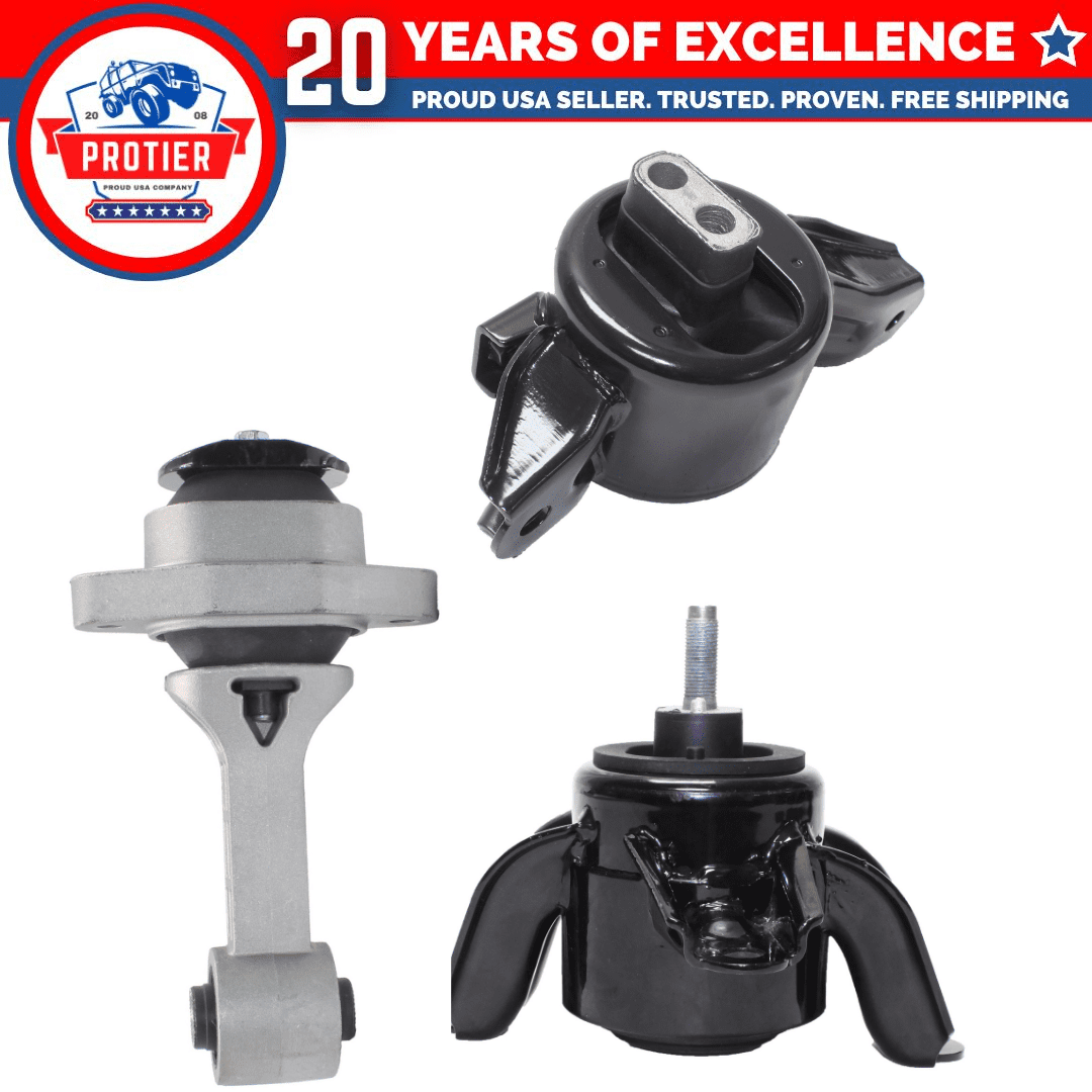 Motor & Trans Mount 3PCS Fit 12-16 Hyundai Accent/ Veloster 1.6L Manual ...