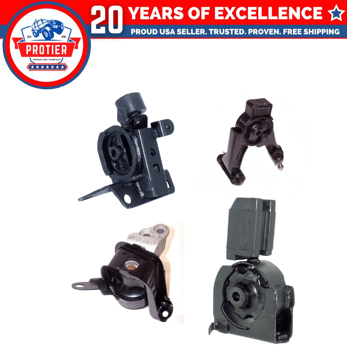 Motor & Trans Mount 4PCS Set Fit 2003-2006 Pontiac Vibe GT 1.8L for ...