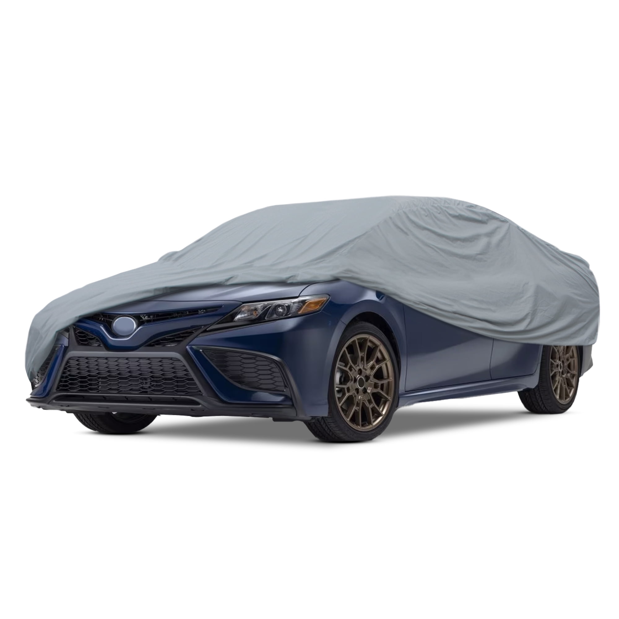 Motor Trend Universal Car Cover, All Weather, UV & Water Proof, Secure ...