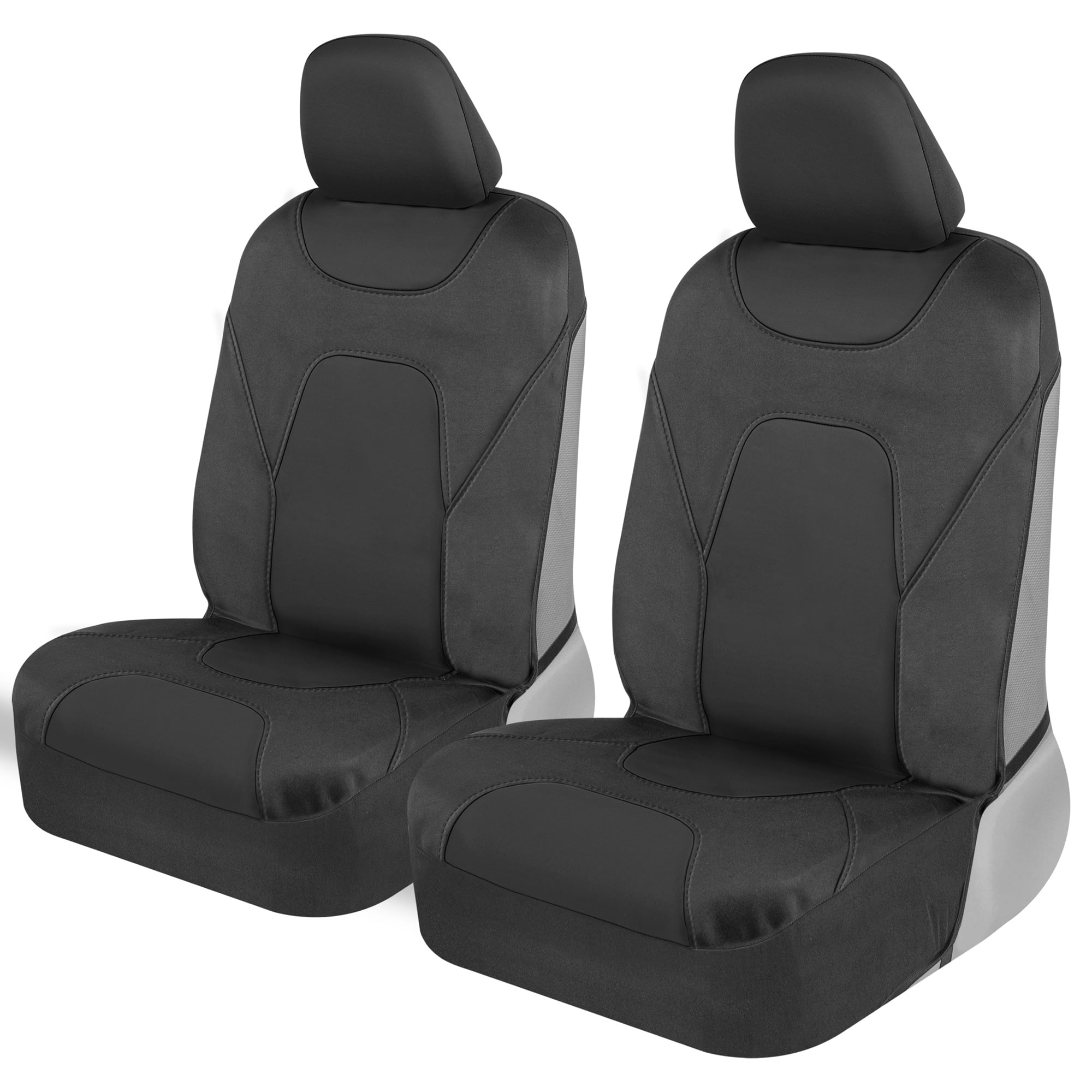Motor Trend AquaShield Black Car Seat Covers, Waterproof, Custom Fit ...