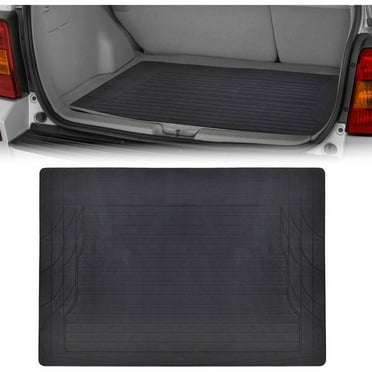 BDK Heavy Duty Rubber Cargo Floor Mat - All Weather Trunk Protection ...
