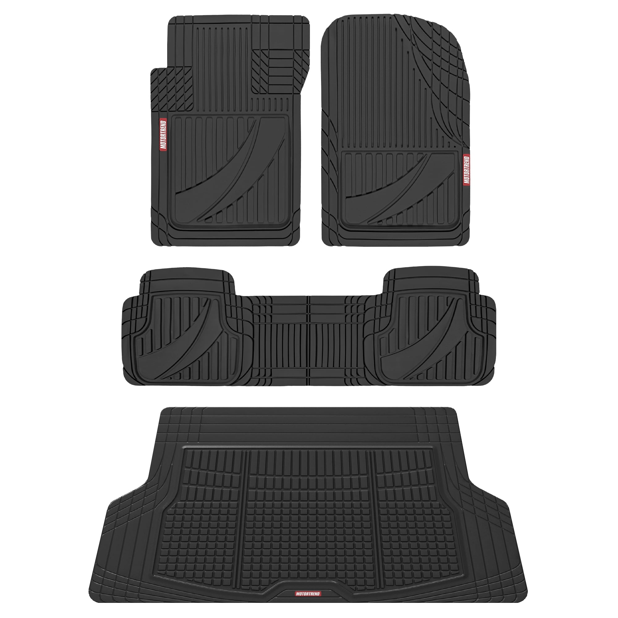 Rear rubber car mats store
