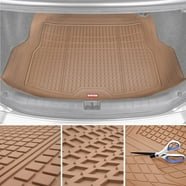 BDK Heavy Duty Rubber Cargo Floor Mat - All Weather Trunk Protection ...
