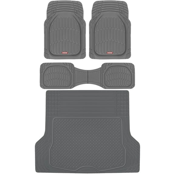 Cat® CAMT-9013 (3-Piece) Large Heavy Duty Rubber Car Floor Mats with ...