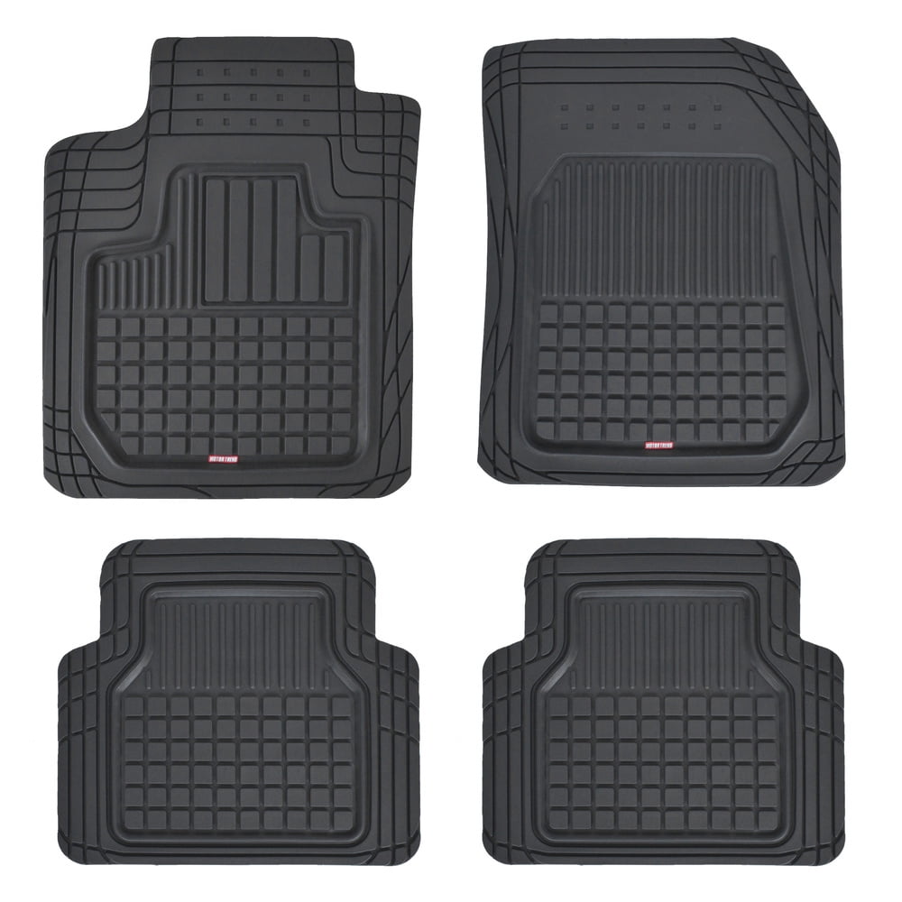 Motor Trend Flextough Semi-Custom Fit Car Floor Mats for Coupe Sedan ...