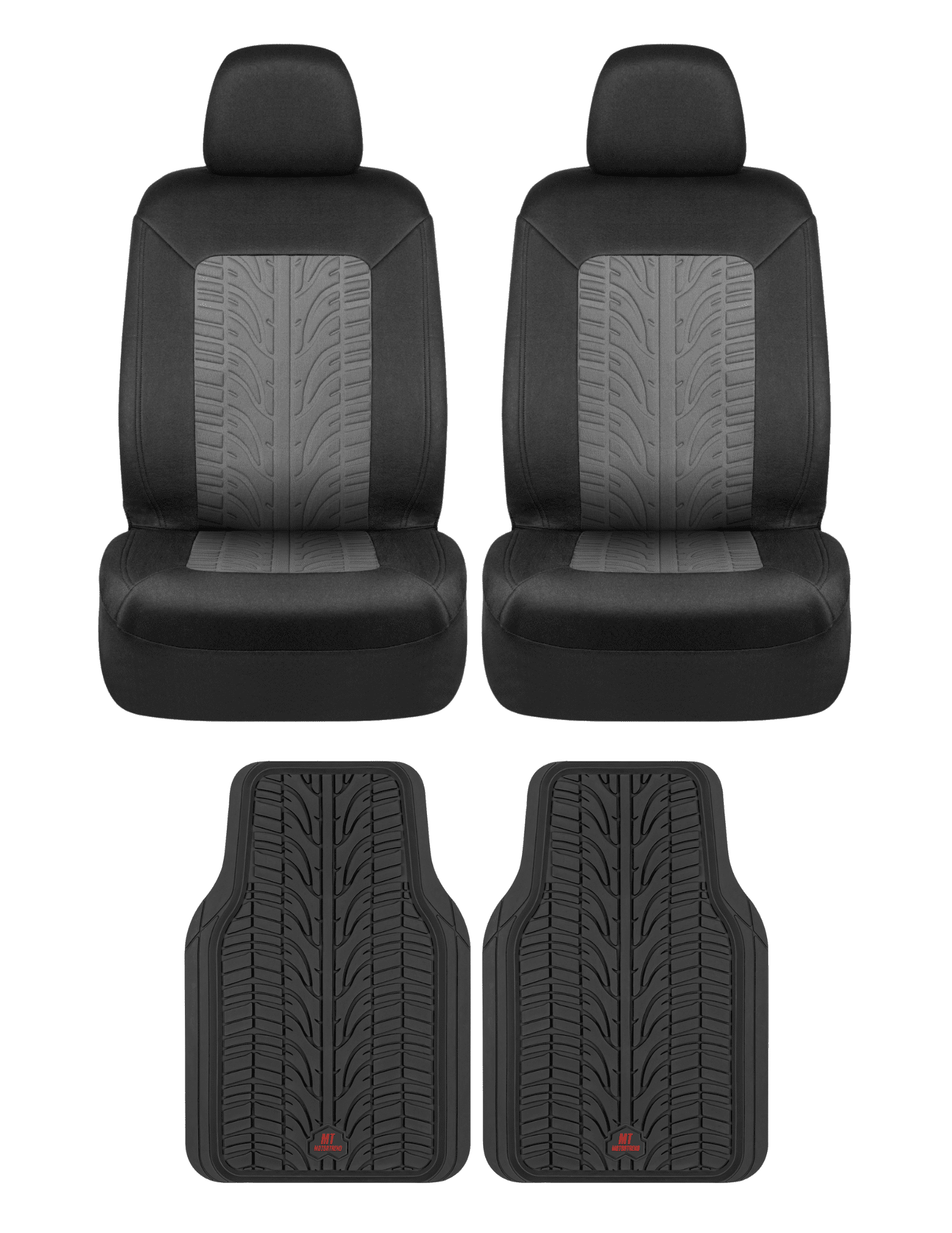 Motor Trend GrandPrix Seat Covers & Floor Mats for Cars, Tire Tread ...