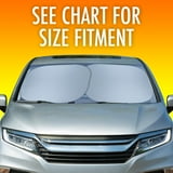 Motor Trend Pop Up Auto Car Sunshade for Windshield - 2 Pack Car SUV ...