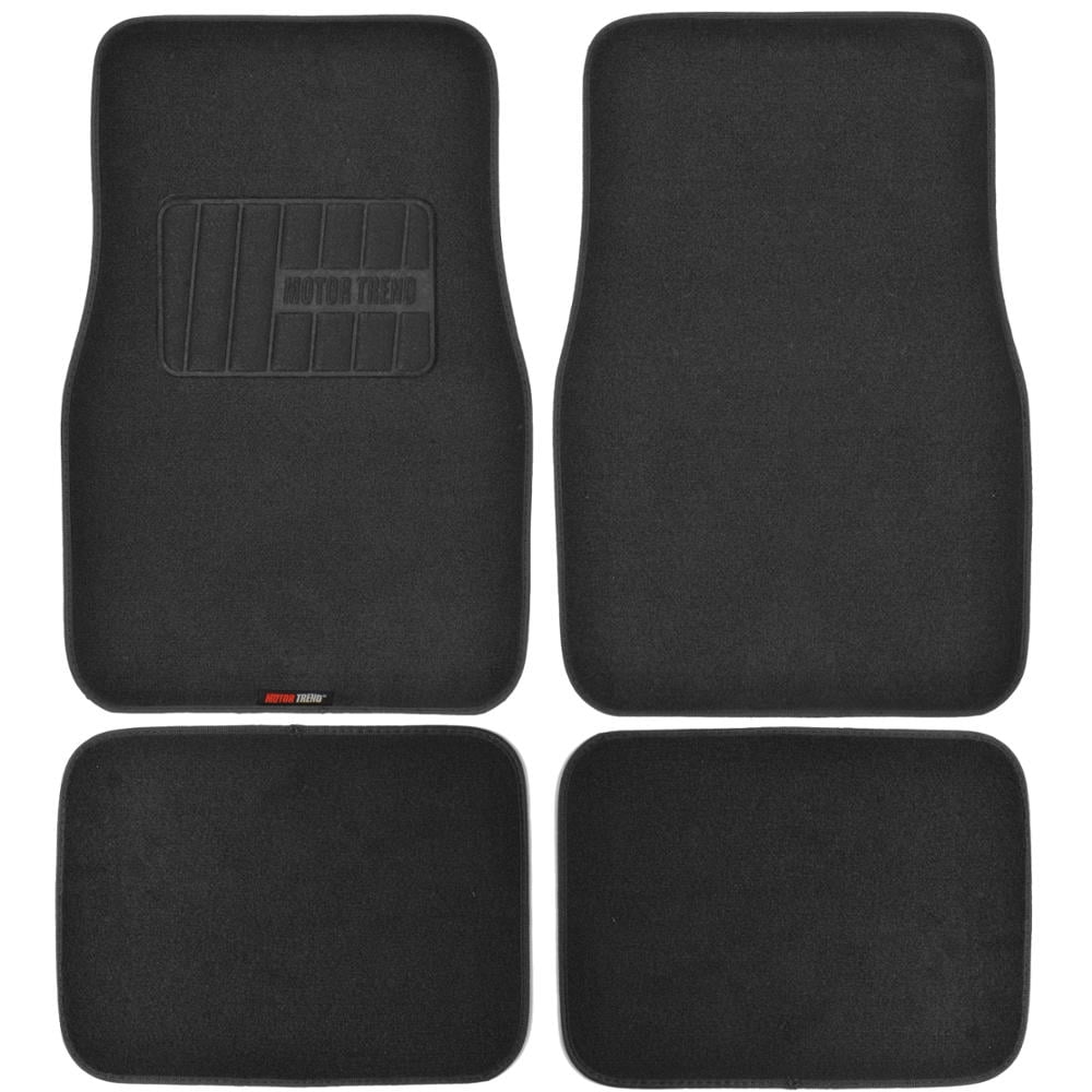 Motor Trend FatRug Premium Carpet Car Floor Mats - Thick Robust Auto ...