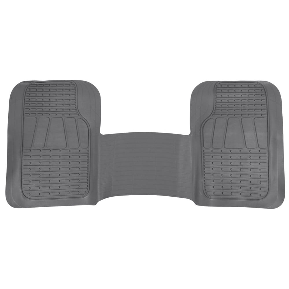 Motor Trend WingRunner Complementary Rubber Rear Floor Mats Liners for ...