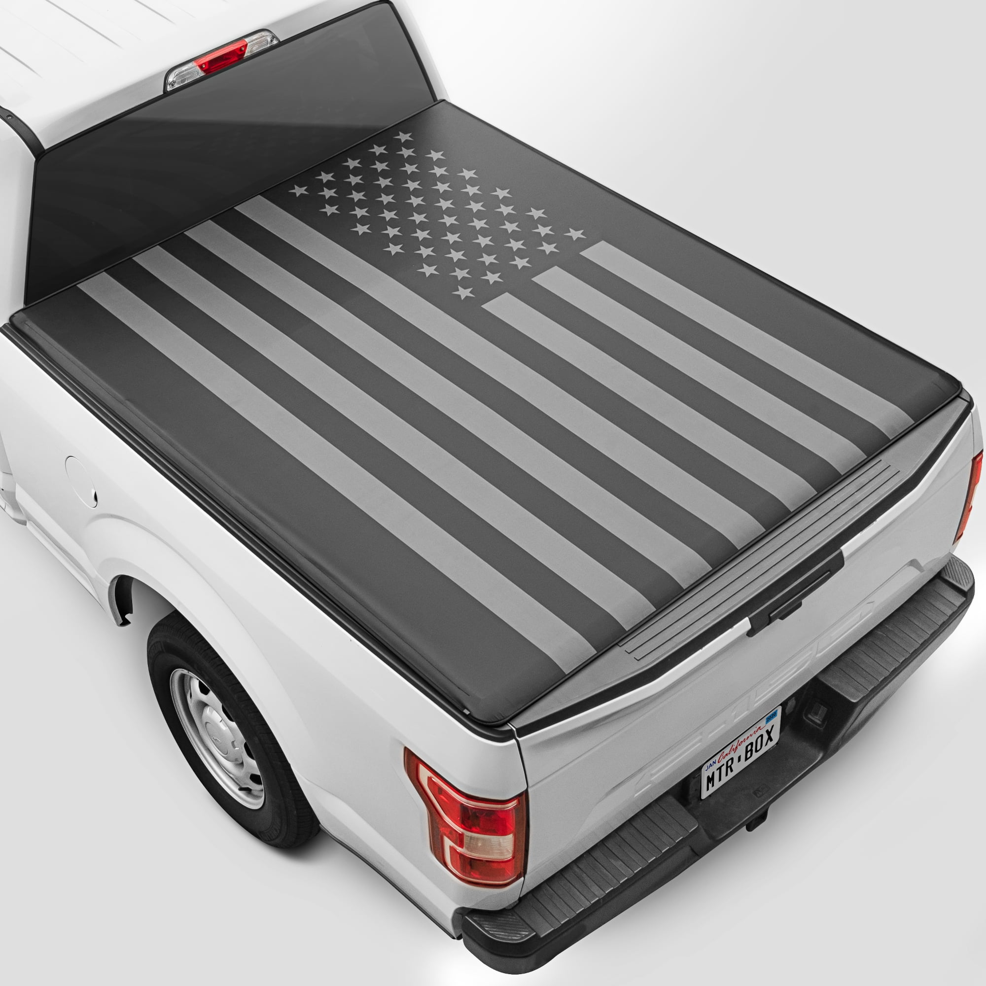 MotorBox Soft Tri-Fold Truck Tonneau Cover for Ford F-150 2015-2023 5.5 ...