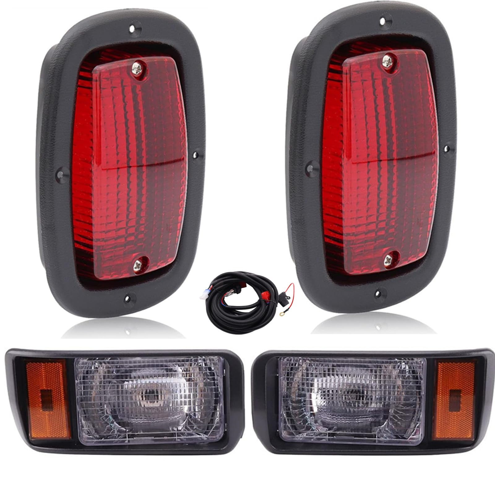 MotorFansClub LED Headlight Tail CM31 Light Kit Fit for Club Car DS ...