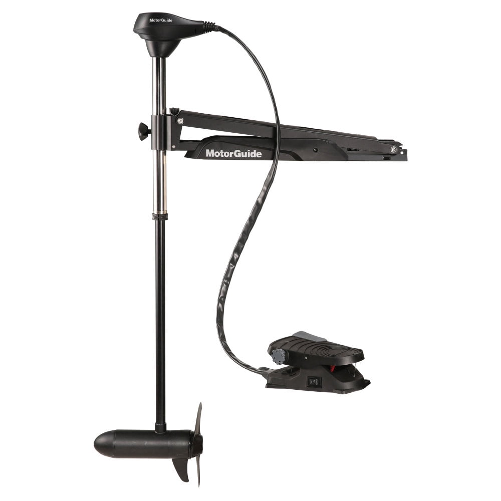 "MotorGuide 940200050 X3 Bow Mount Trolling Motor - 12V, 36"" Shaft, 45lbs Freshwater, Foot ...