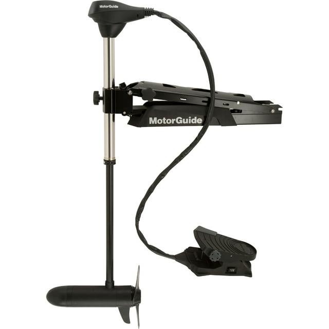 MotorGuide X5 24V Fishing Electric Trolling Motor, Foot-Control Bow Mount, Digital Variable ...