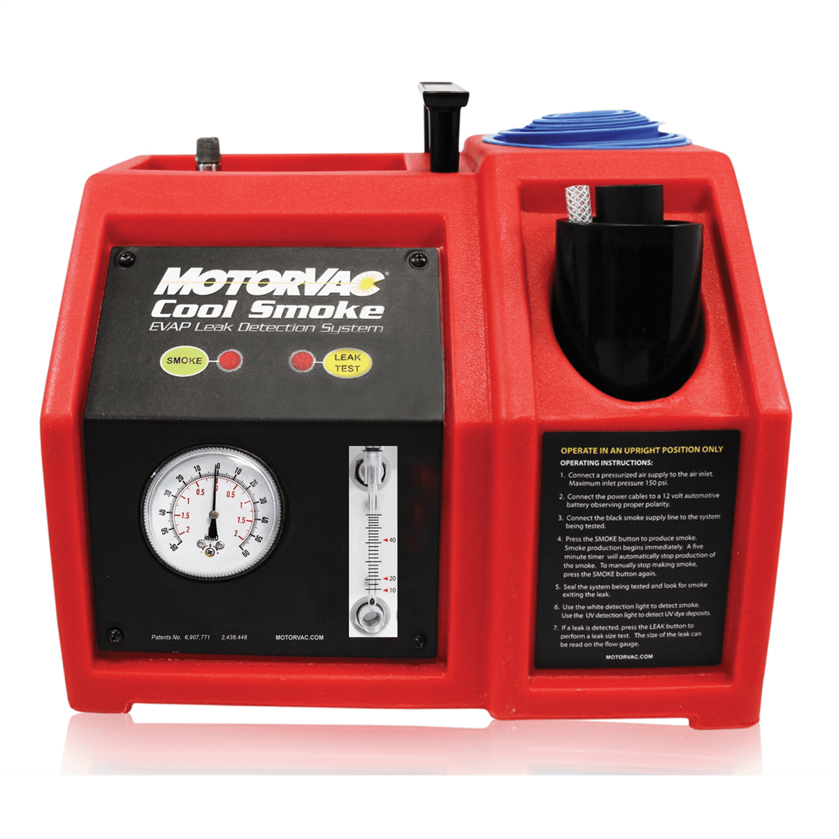 MotorVac 500-0100 MotorVac Cool Smoke EVAP Leak Detection System ...