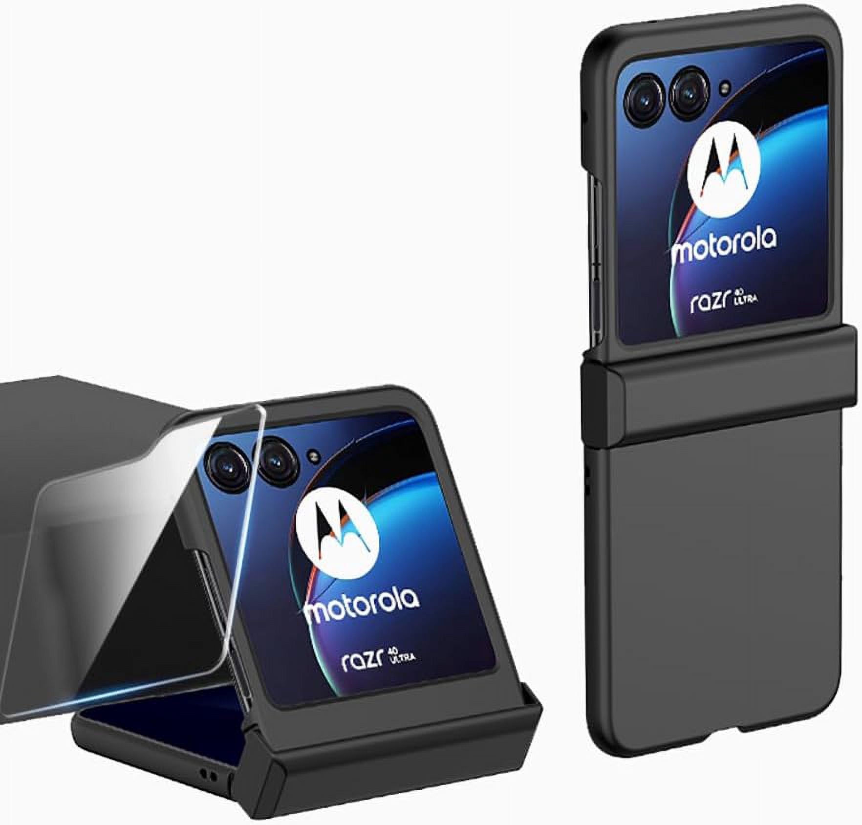 for Motorala Moto Razr Plus 2023 Case with Hinge Protection & Back ...