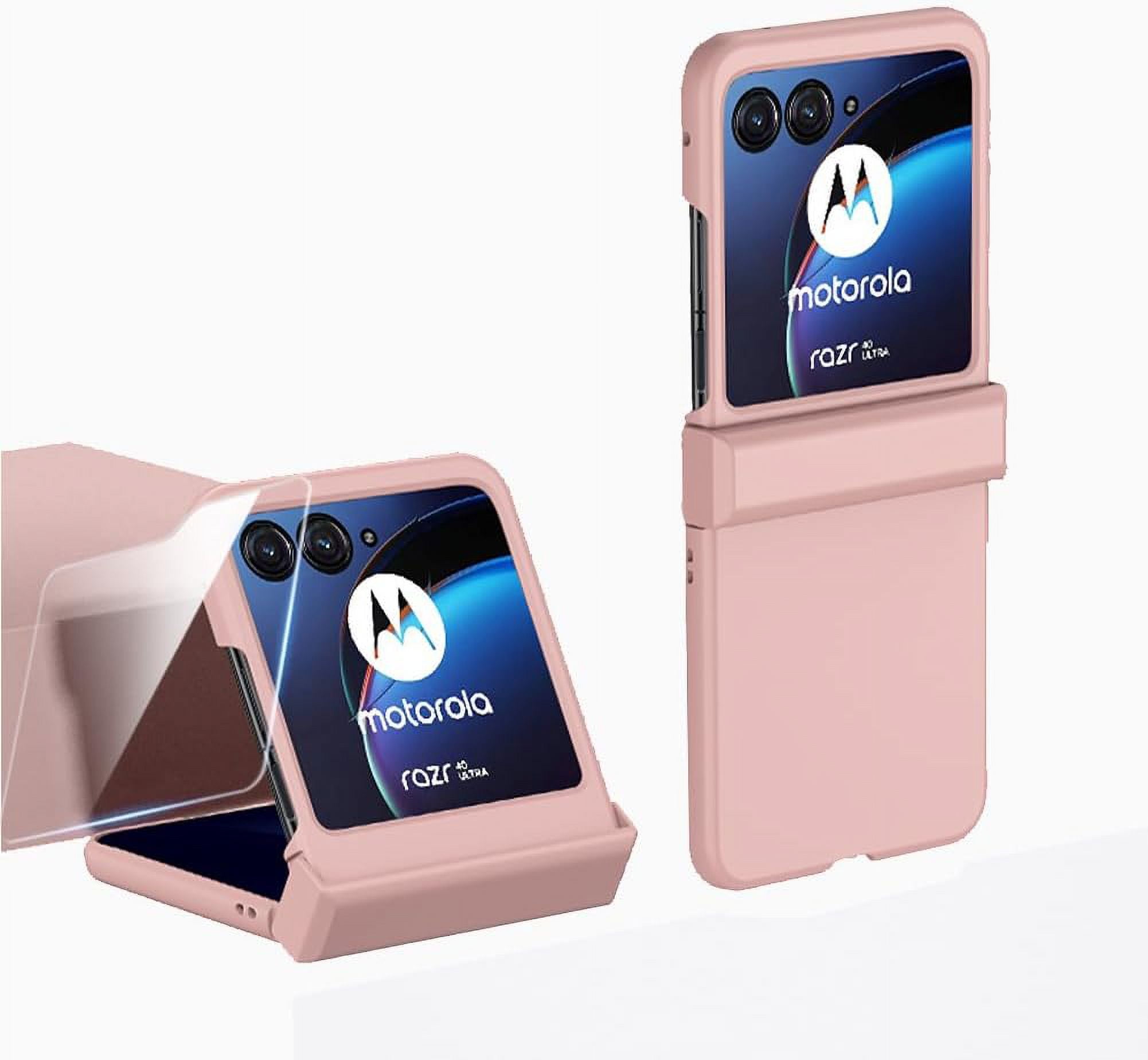 for Motorala Moto Razr Plus 2023 Case with Hinge Protection & Back ...
