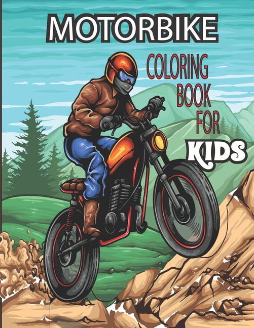Coloring Pages For Kids Motorcycles