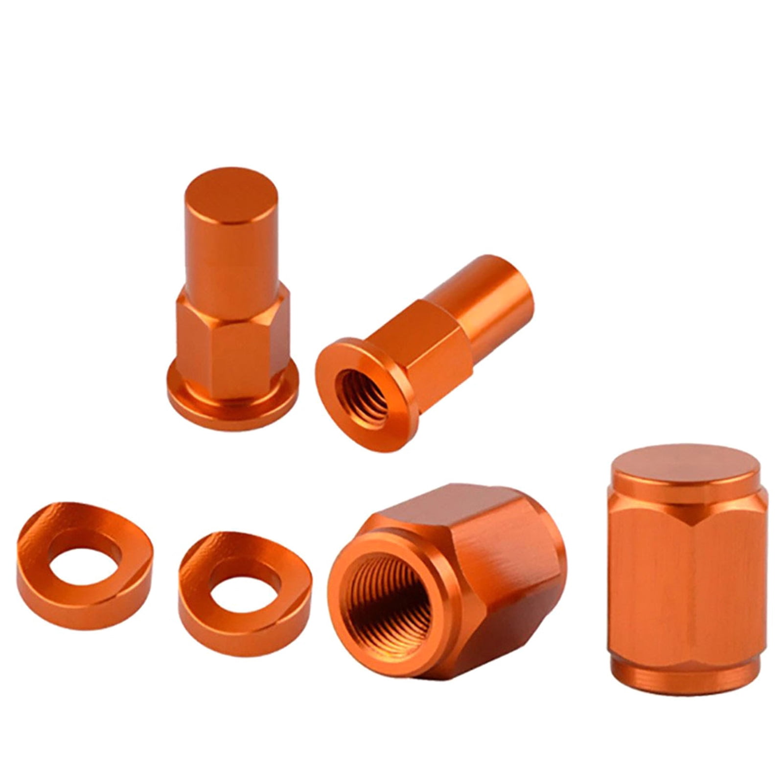 Motorbike Dirt Bike Rim Lock Nut Spacer Kit Motocross Dirt Pit Bike Rim ...