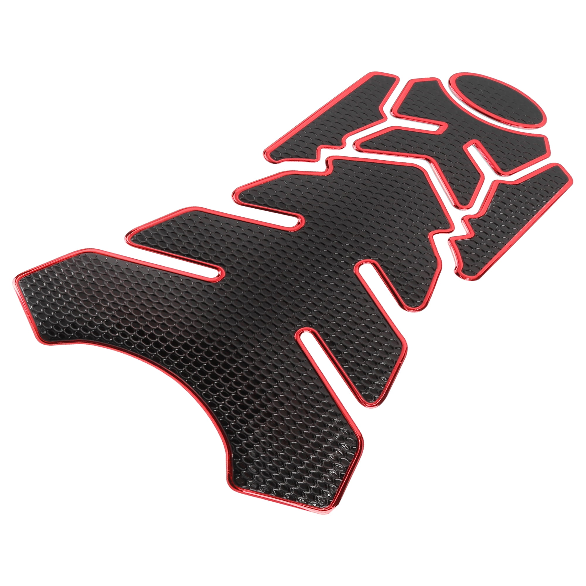 Motorbike Gas Oil Fuel Tank Protector PVC Rubber Pad Emblem Badge ...