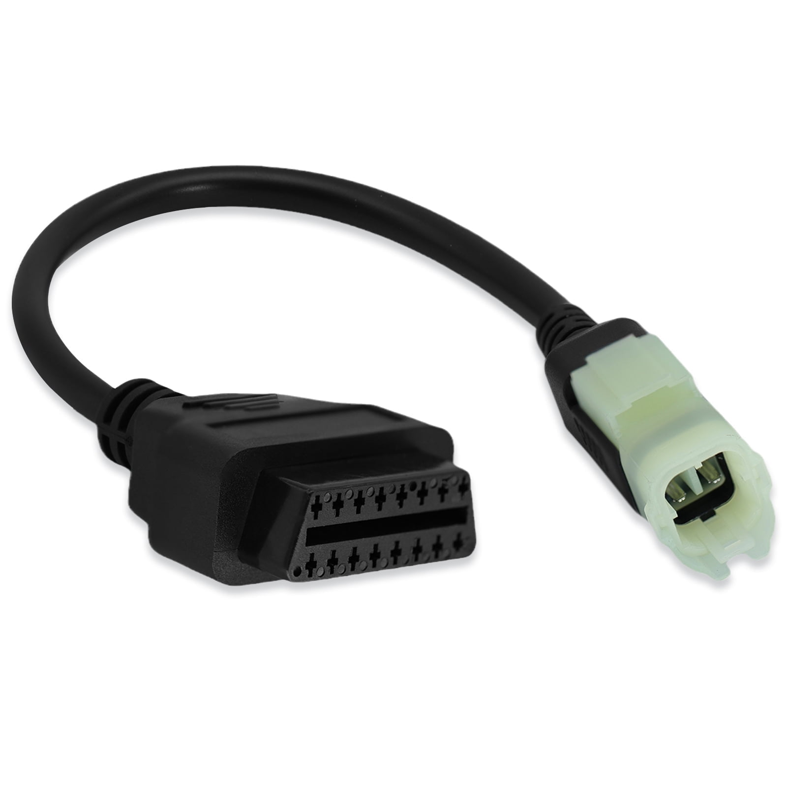 Motorbike OBD1 Adapter Cable 4 Pin for Motorcycle to OBD2 16 Pin OBDII ...
