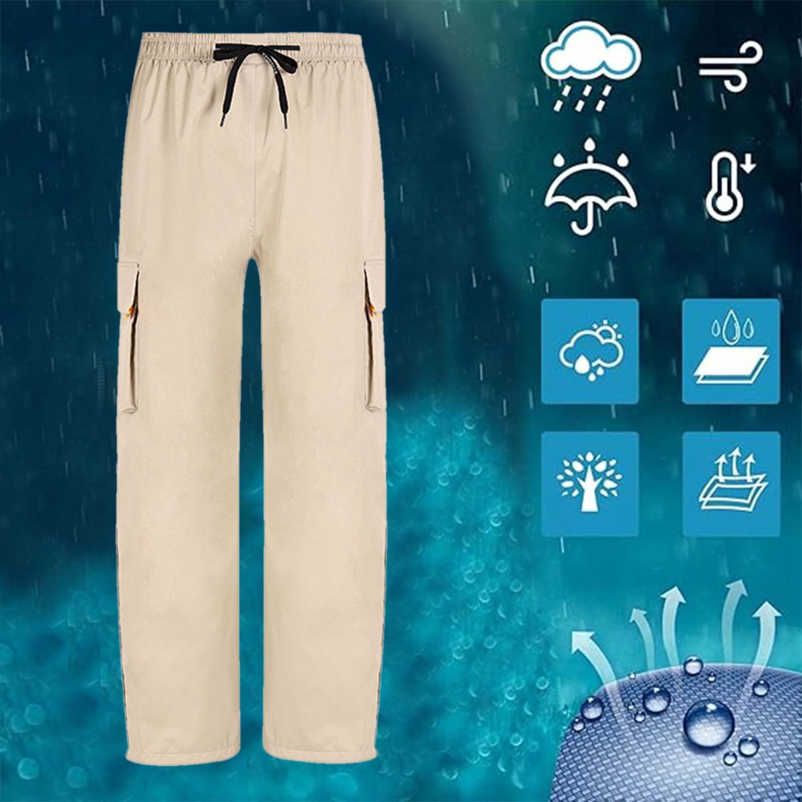 Motorbike Rain Pants For Men & Women | Outdoor Layer Motorcycle Riding ...