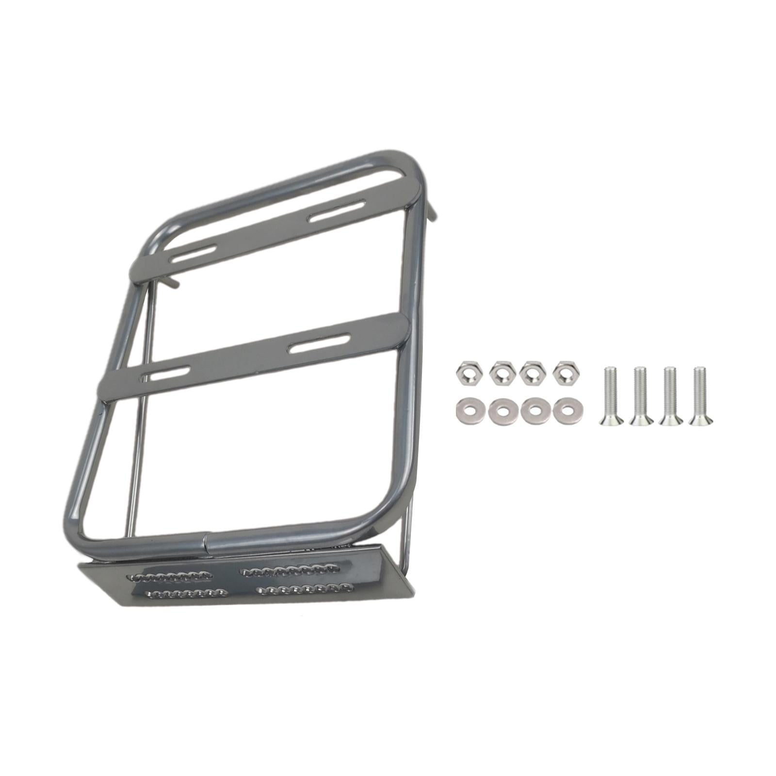 Motorbike Rear Tail Box Carrier Basket Rack Shelf with Screw Box ...
