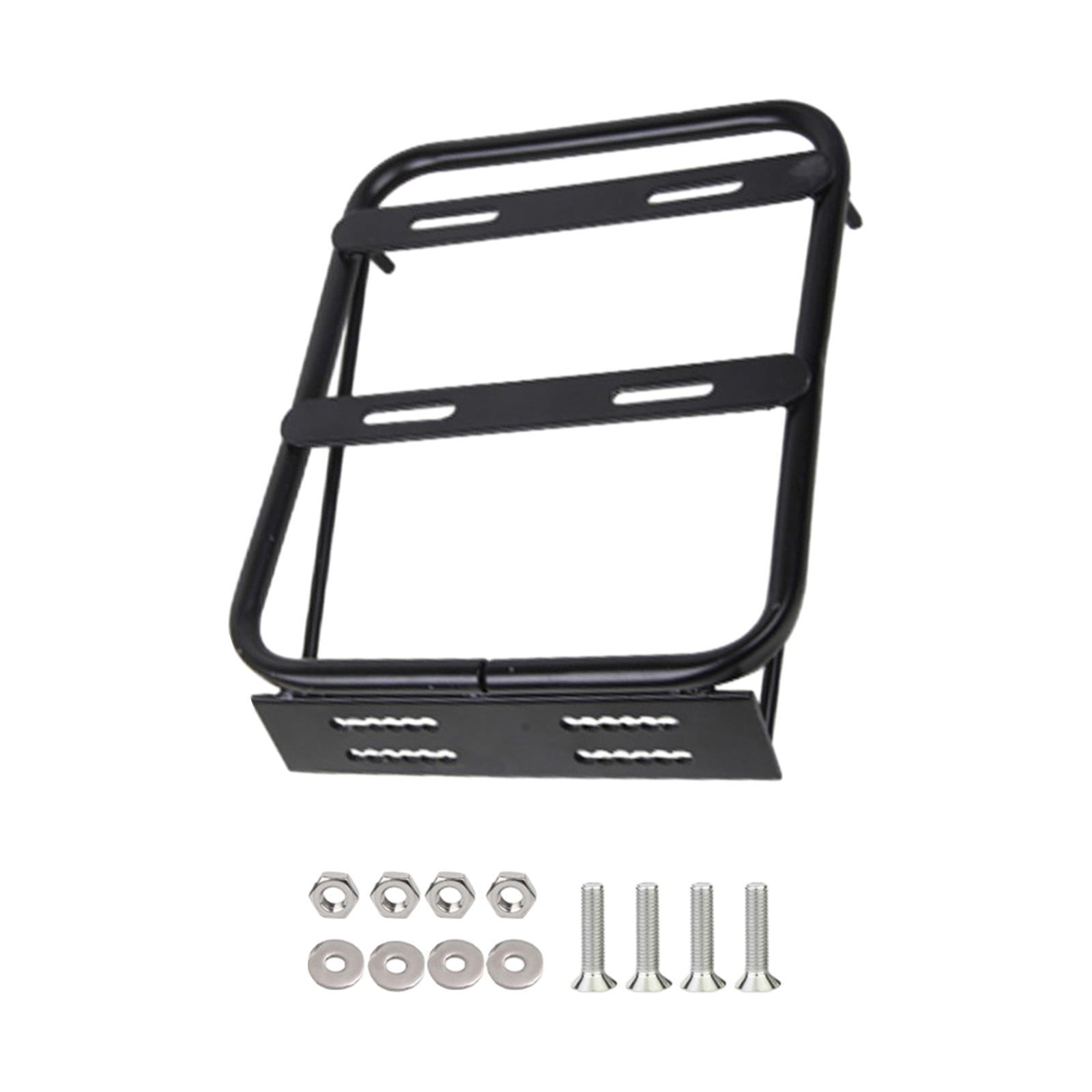 Motorbike Rear Tail Box Carrier Detachable Replace Backrest Storage Box ...