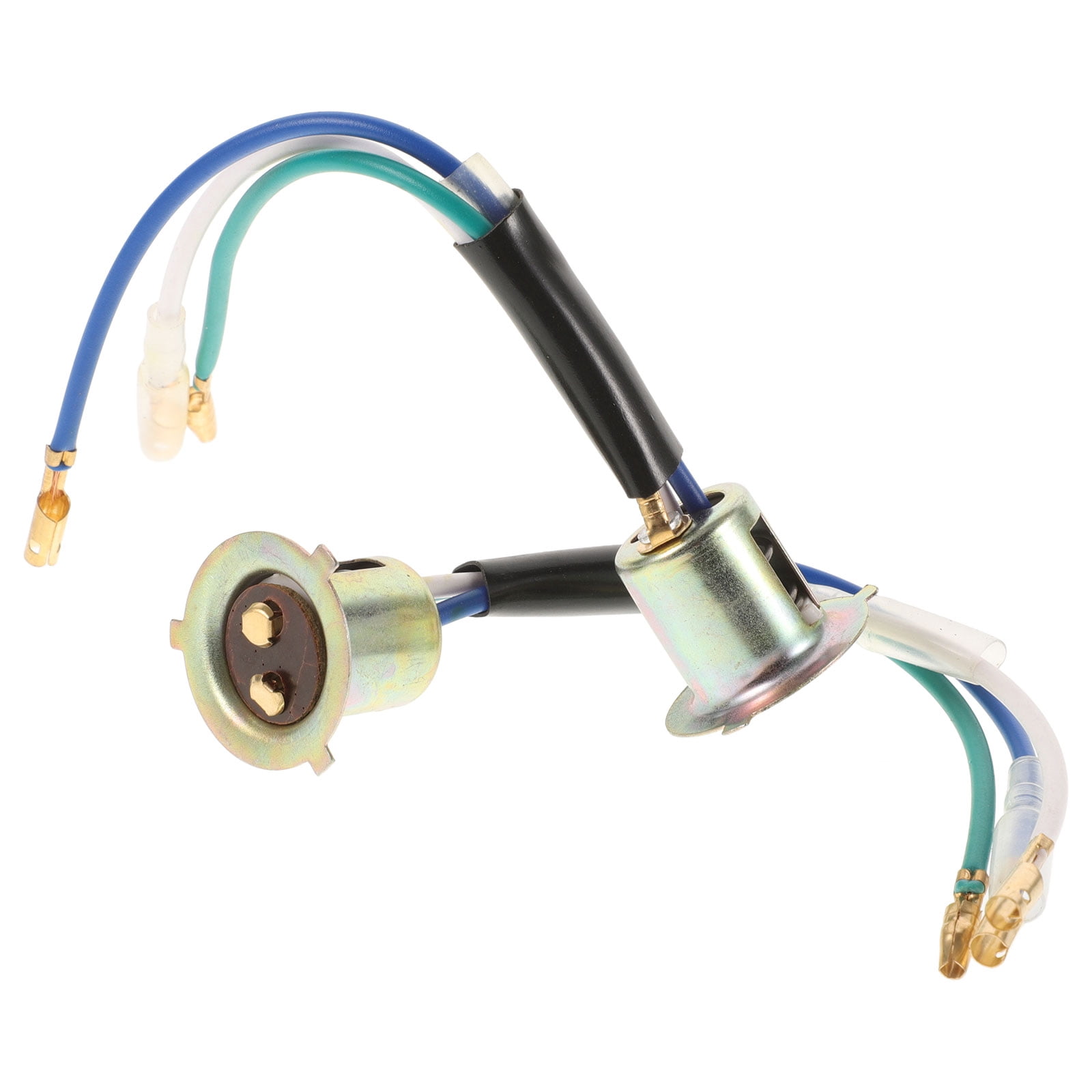 Golden Motorcycle Tail Light Sockets for Easy Installation Iron Rubber ...